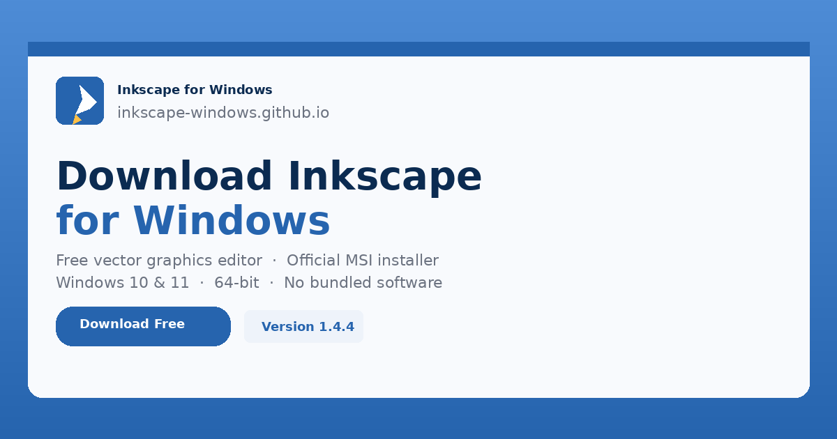 Inkscape System Requirements for Windows — CPU, RAM, GPU Guide